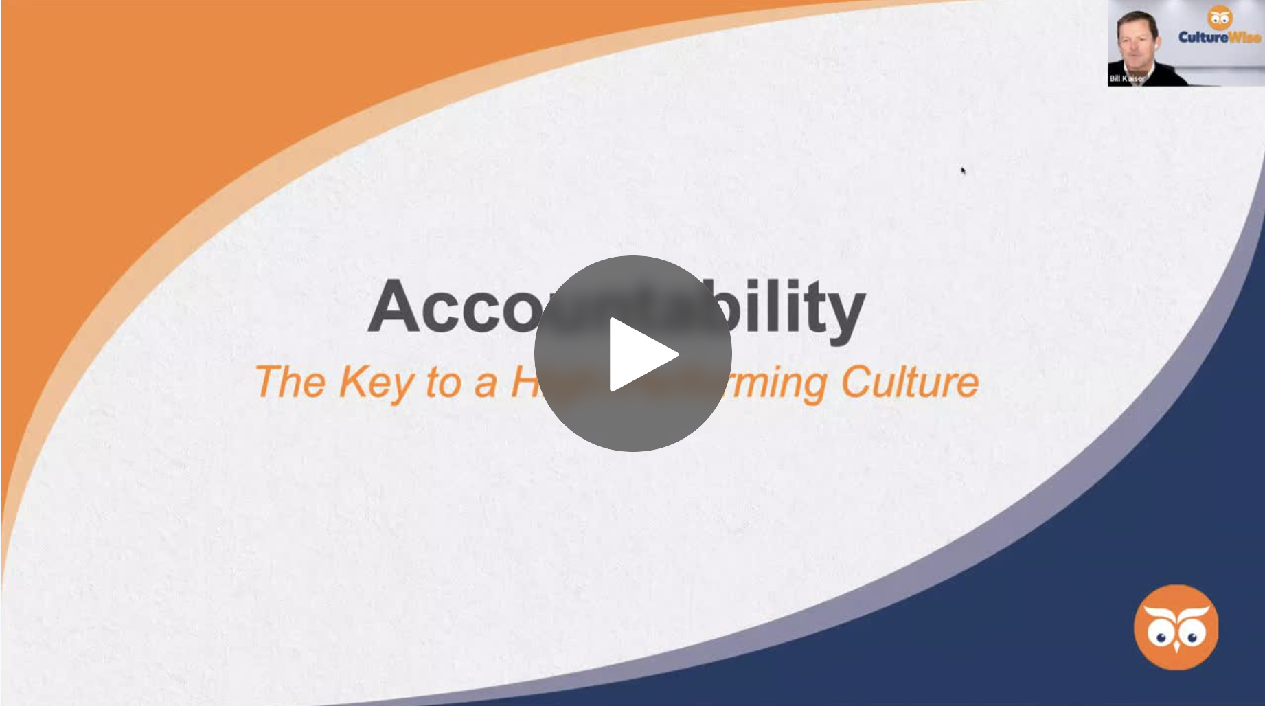 Accountability: The Key to a High-Performing Culture